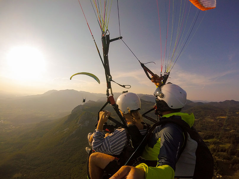 Tandem paragliding - Tandem Paragliding Slovenia